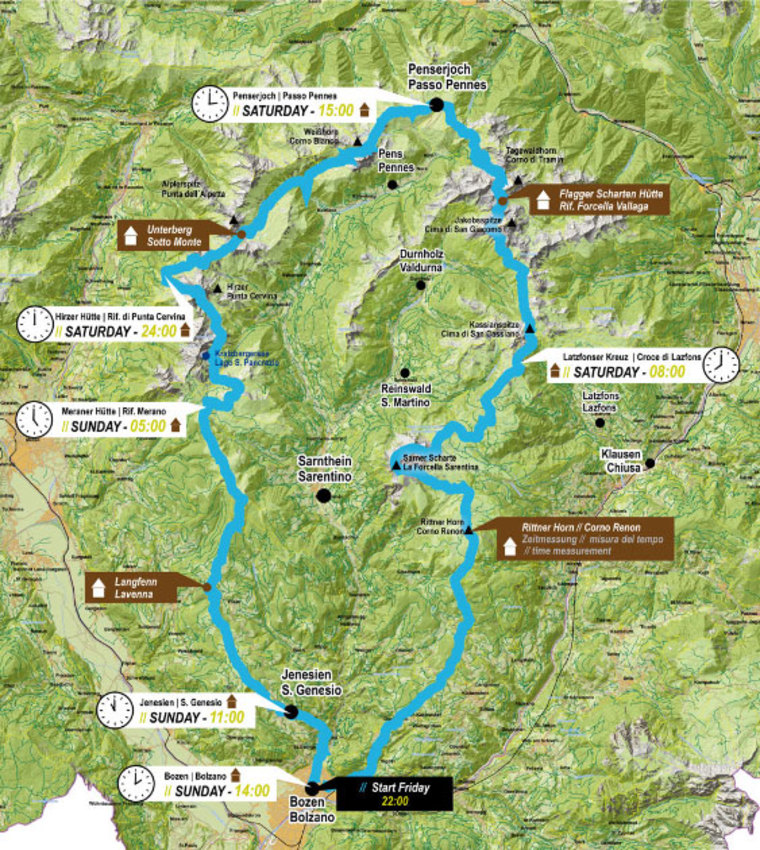 Berglauf extrem: Südtirol Ultrarace
