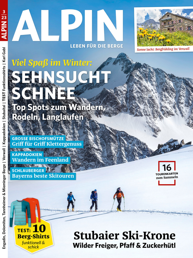 Touren aus ALPIN 03/23 | Toureninfo, GPS-Track | alpin.de