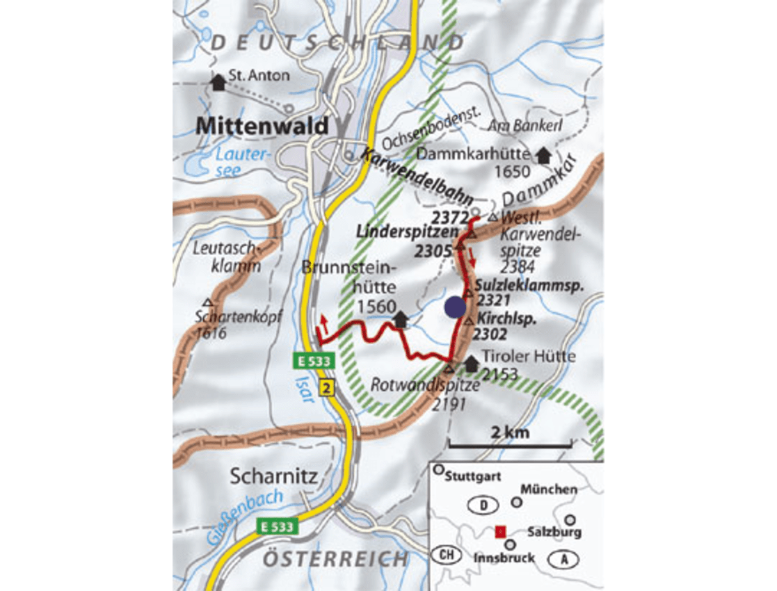 Info: Mittenwalder Höhenweg