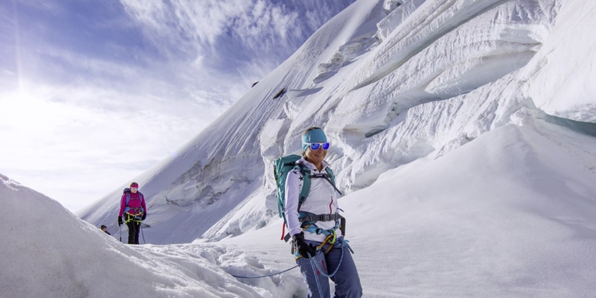 Hochtour auf den Piz Palü mit Überschreitung in der Berninagruppe