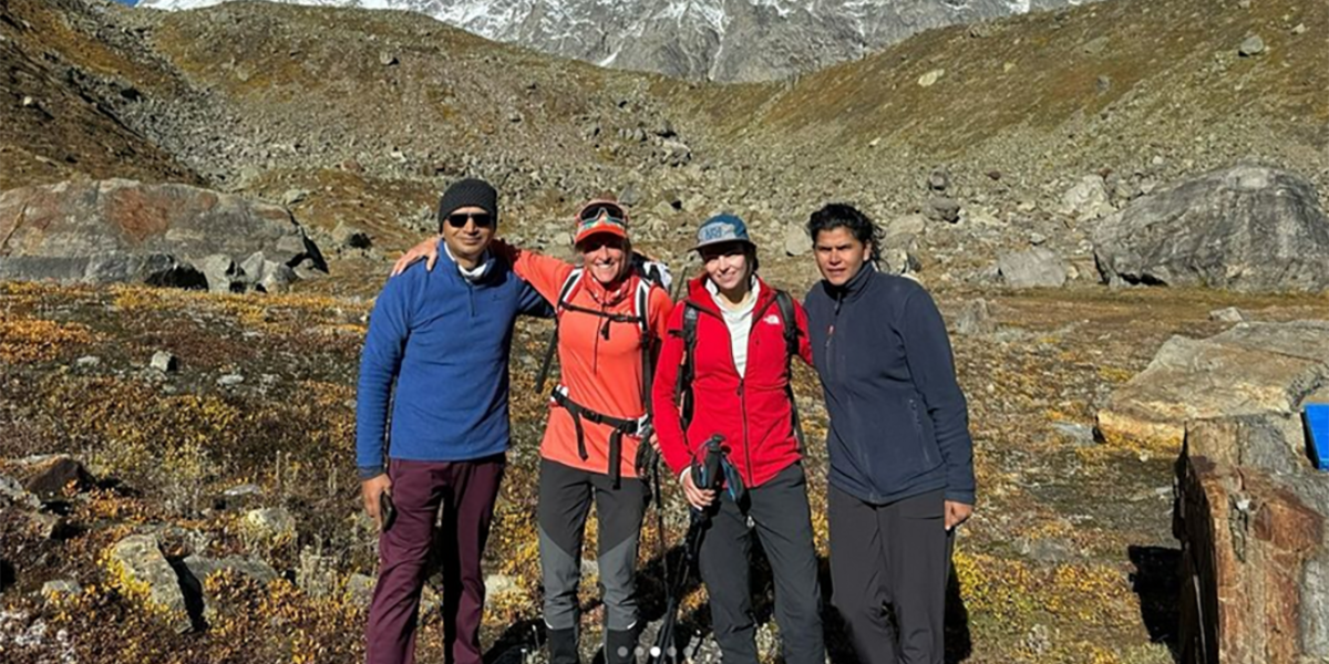 Alpinistinnen Fay Manners und Michelle Dvorak gerettet