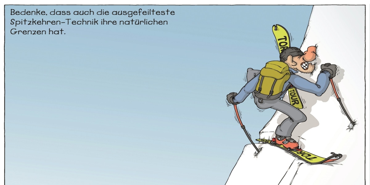 Die besten Skitouren-Cartoons von Sojer