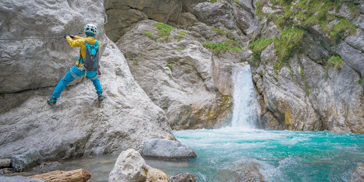Osttirol: Klettersteig-Auftakt in der Galitzenklamm