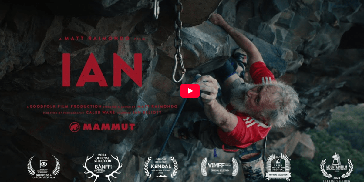 Streaming-Tipp: Mit 68 noch eine 7c klettern? Ian Elliott macht's vor