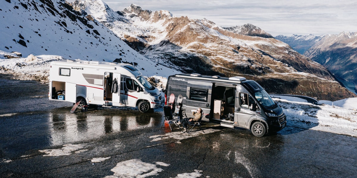 Die mobile Berghütte: Tipps fürs Wintercamping mit dem Wohnm Die mobile Berghütte: Tipps fürs Wintercamping mit dem Wohnm