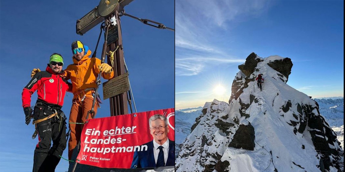 Großglockner: Verwarnung für Bergretter nach Wahlwerbung