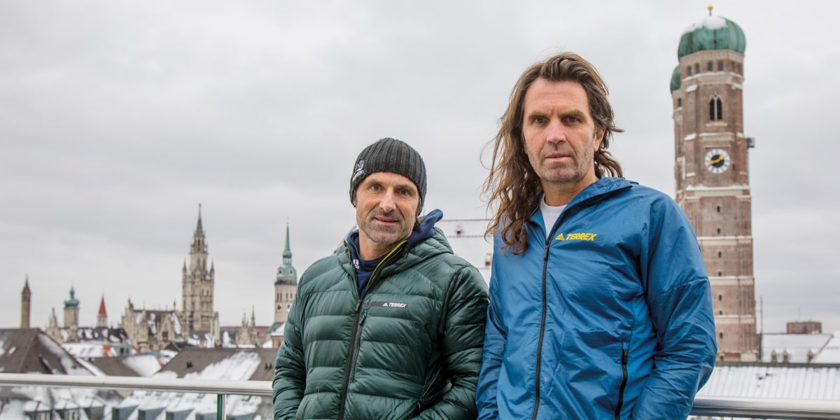 Die Huberbuam über Klettern, lange Haare und Nirvana