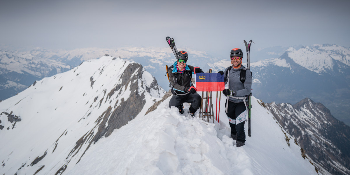Rekord: In fünf Tagen mit Ski auf die Seven Summits der Alpen!