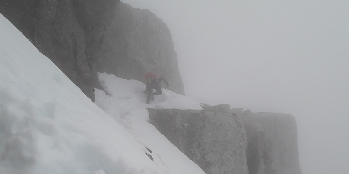Watzmann: 2 Bergsteiger vom winterlichen Grat gerettet