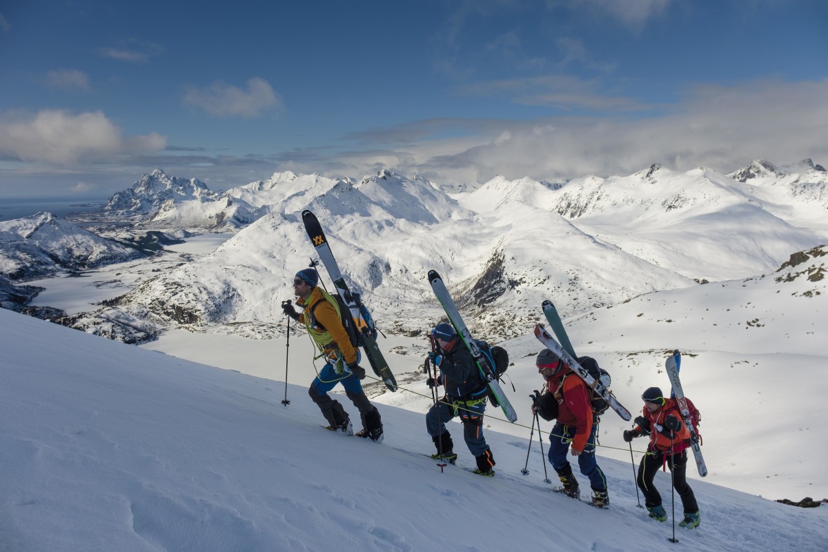 Skibergsteigen: Welche Ausrüstung benötigt eine Seilschaft?