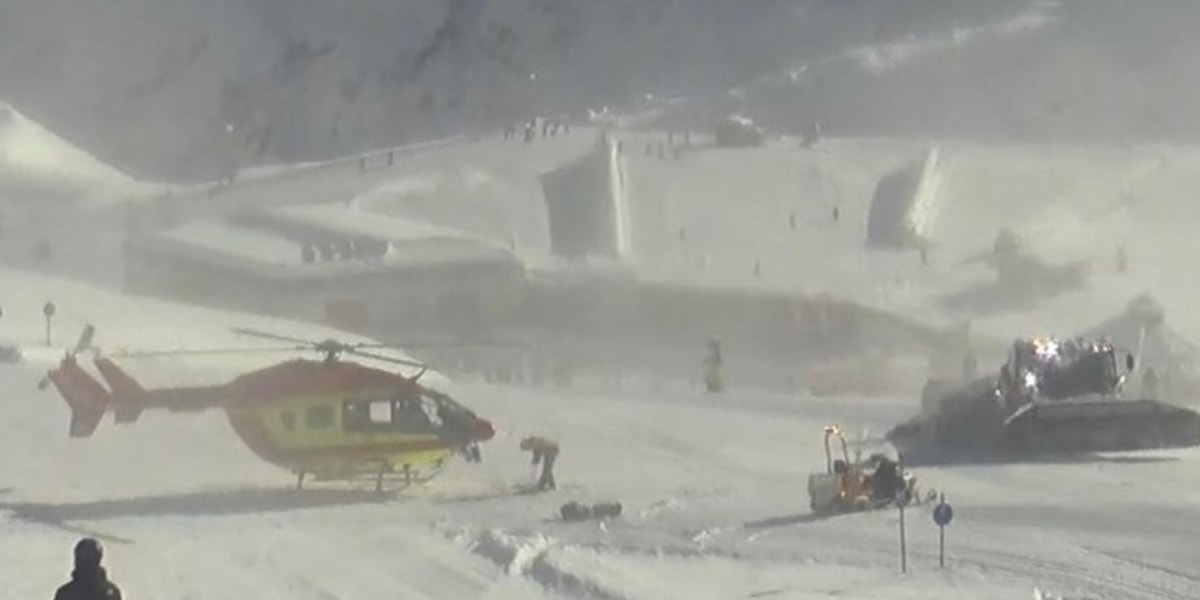 Großeinsatz nach Lawine am Stubaier Gletscher: Acht Personen gerettet