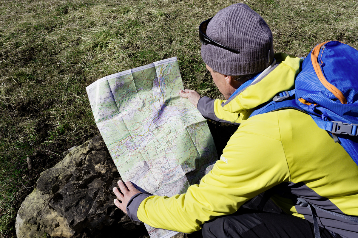 Bergtour Orientierung mit Karte und Kompass | alpin.de