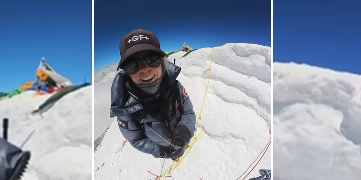 Anja Blacha als erste Deutsche auf dem Everest ohne Flaschensauerstoff