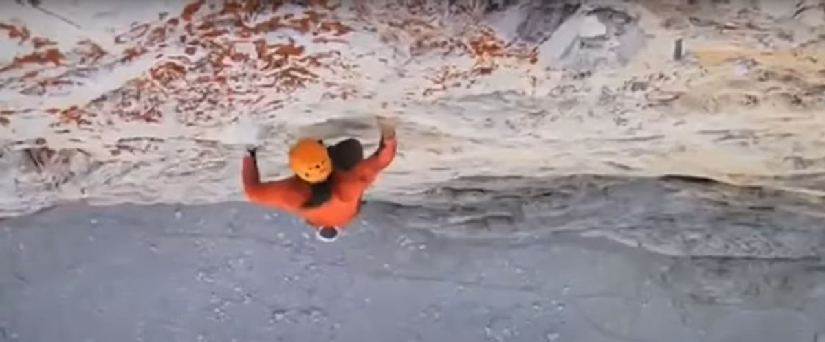 Alexander Huber: Free-Solo durch die Hasse-Brandler Direttissima