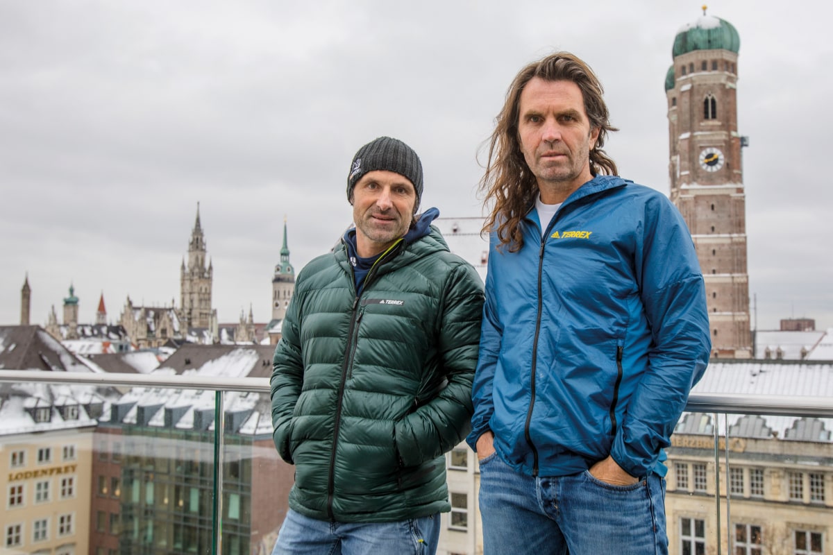 Die Huberbuam über Klettern, lange Haare und Nirvana