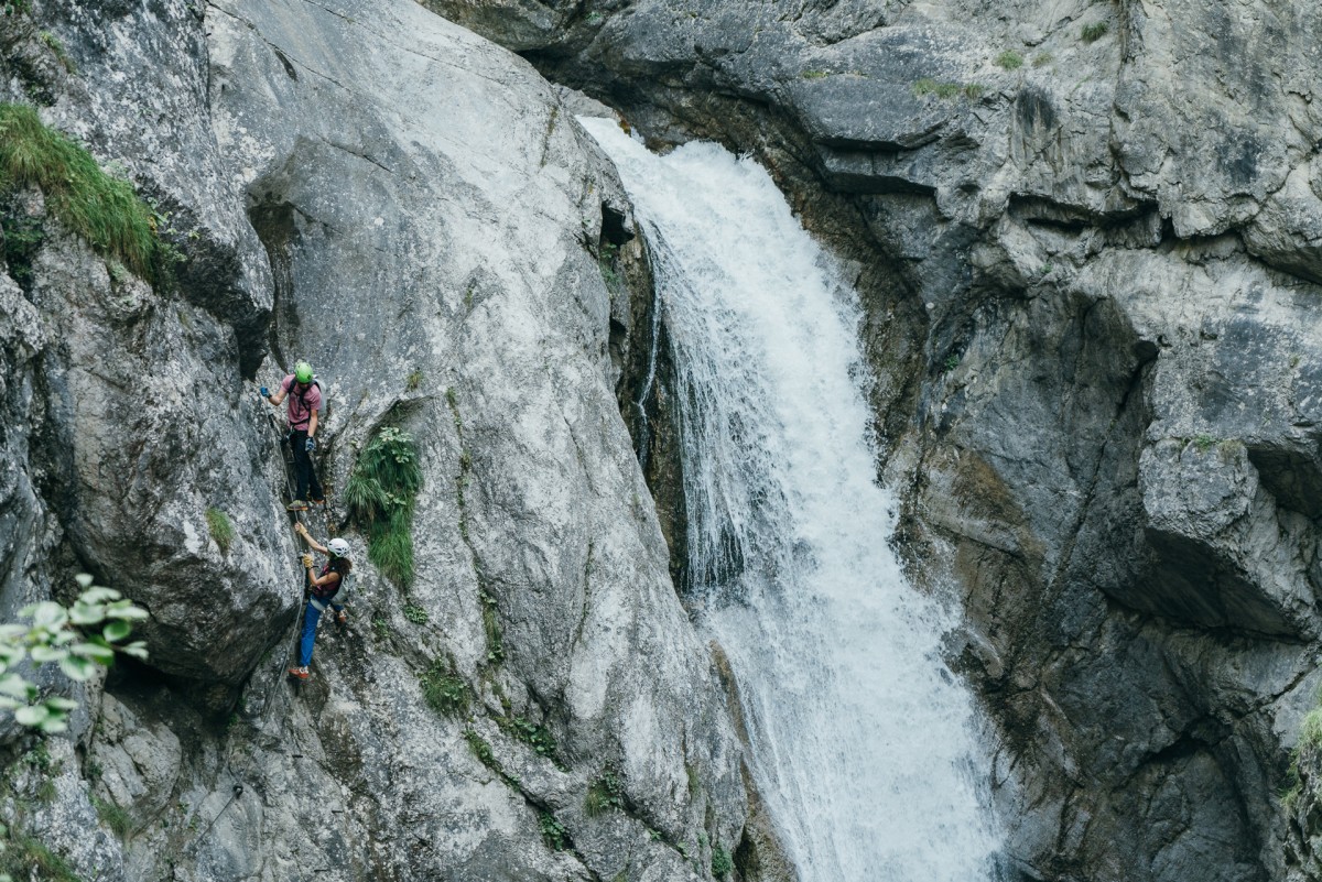 Osttirol: Klettersteig-Auftakt in der Galitzenklamm