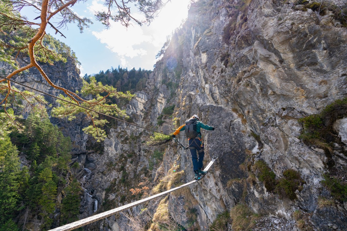 Osttirol: Klettersteig-Auftakt in der Galitzenklamm