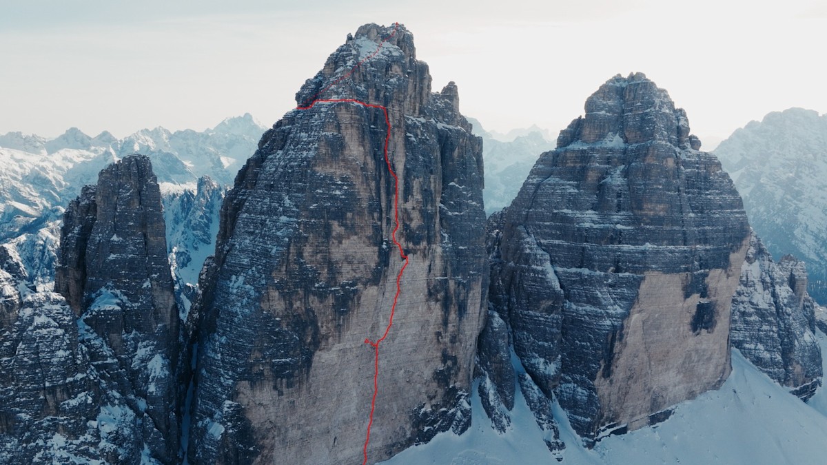 Simon Gietl gelingt Solo-Winter-Begehung in Nordwand der Großen Zinne