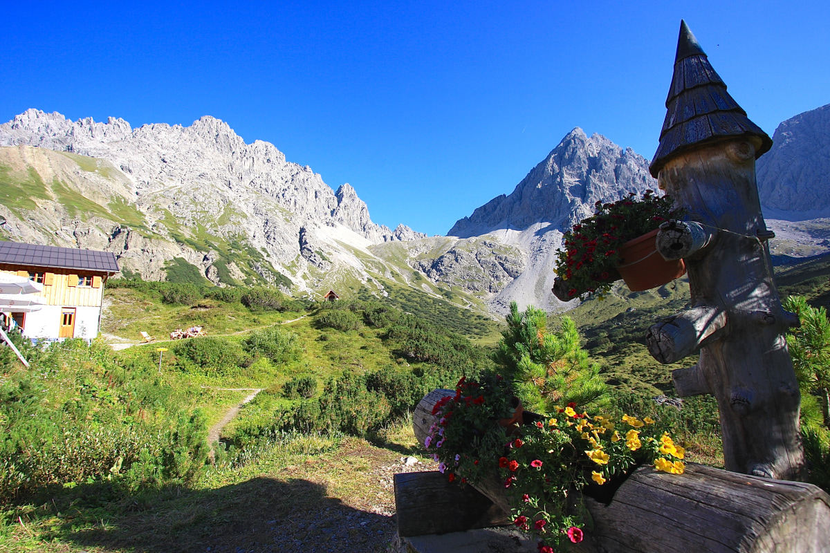 Von der Hanauer Hütte zu den umliegenden "Spitzen"