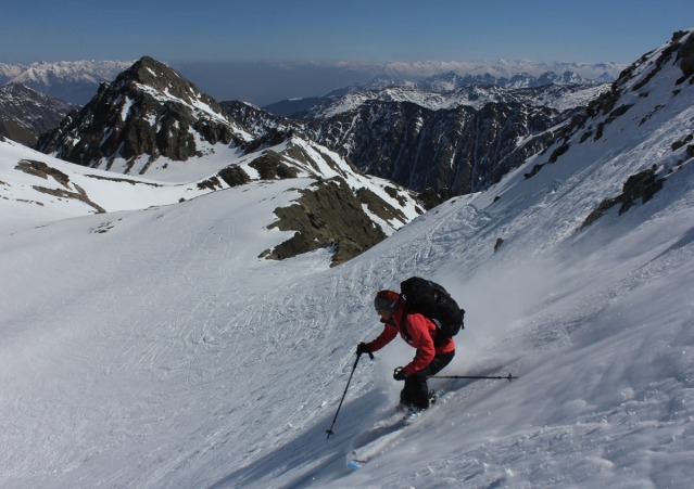 Skitour auf den Zwieselbacher Roßkogel in den Stubaier Alpen