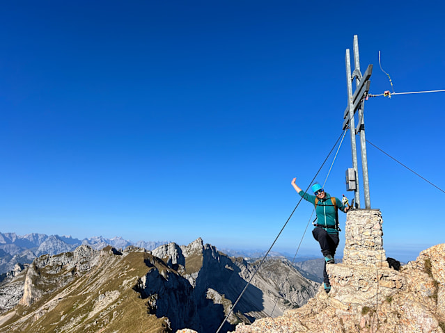 Bergtour über die Rofanspitze im Rofangebirge