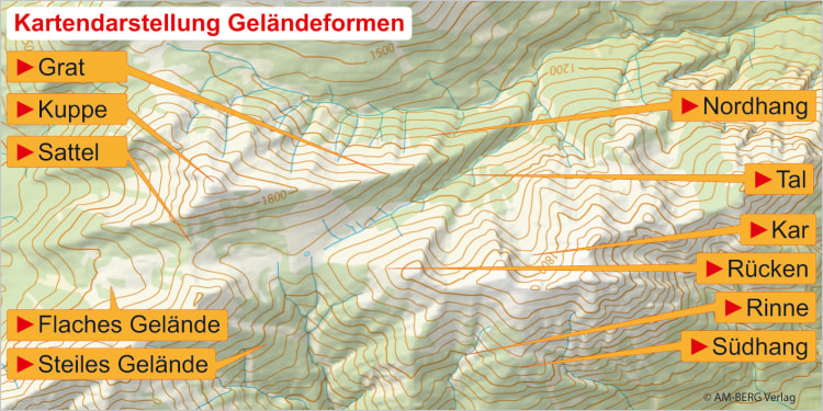Orientierung mit Karte und Kompass: So geht's!