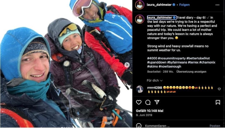 Laura Dahlmeier: ZDF-Doku über ihr Leben als Bergsteigerin