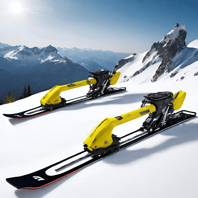 Vollautomatischer Tourenski von "E-LAN" | alpin.de