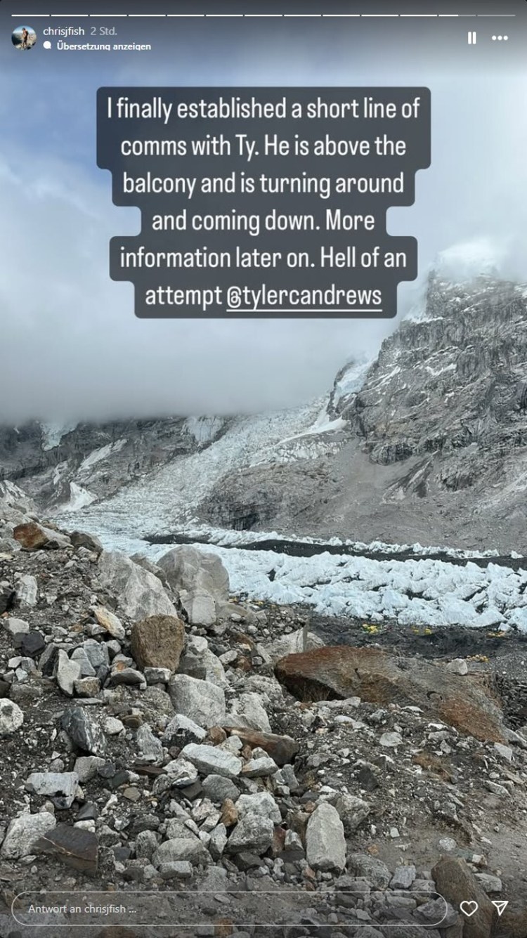 Speed-Duell am Everest: Tyler Andrews bricht Rekordversuch ab!