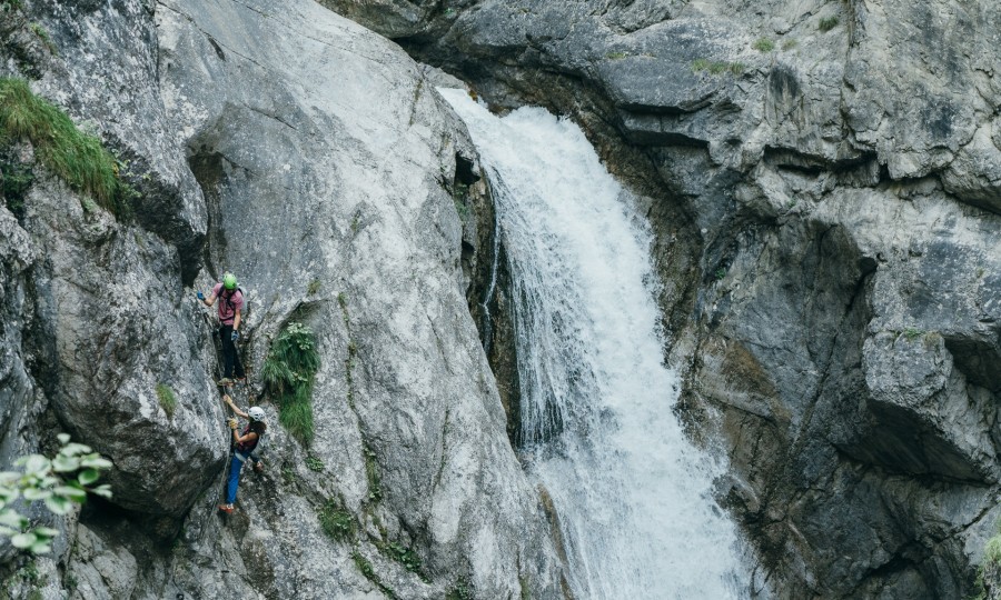 Osttirol: Klettersteig-Auftakt in der Galitzenklamm