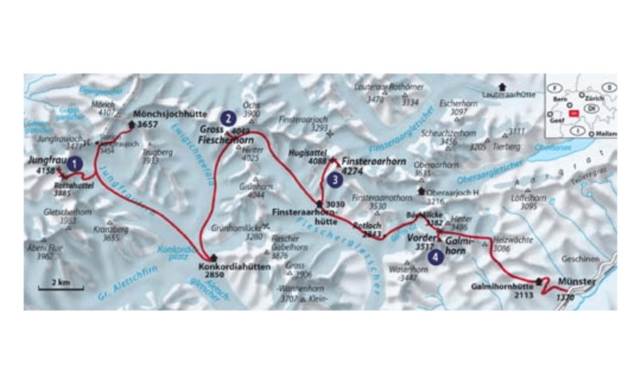 Skidurchquerung Berner Oberland: 4000er sammeln | alpin.de